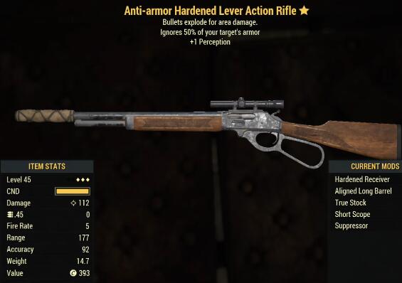 Fallout 3 lever action rifle - leveltor