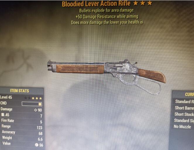 Fallout lever action rifle - duotoo